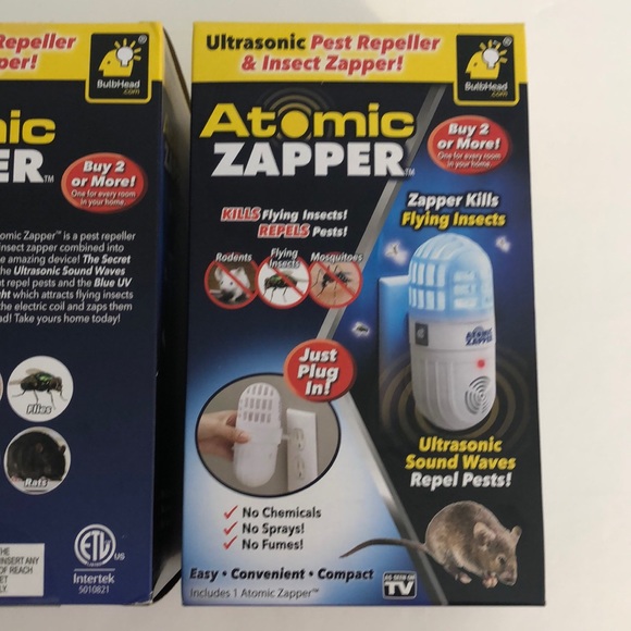 Bulbhead | Other | Ultrasonic Pest Repeller Insect Sapper Set Of 2 ...